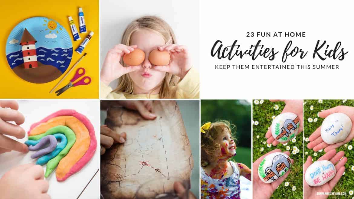 25 Fun Activities For Kids At Home